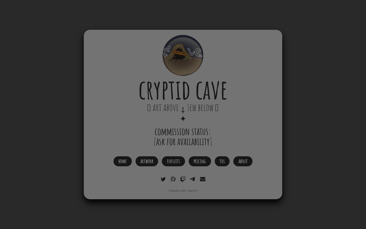 CRYPTID CAVE